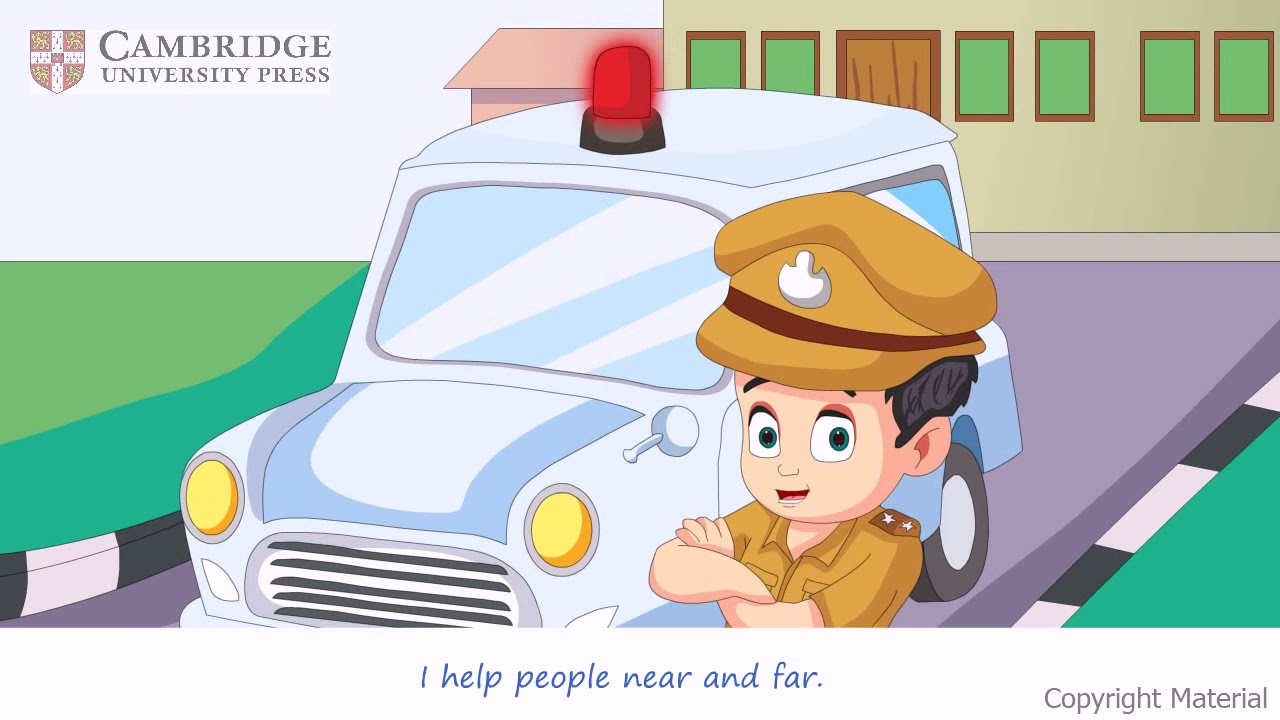 CLASS UKG RHYMES I'm a Police Officer - YouTube