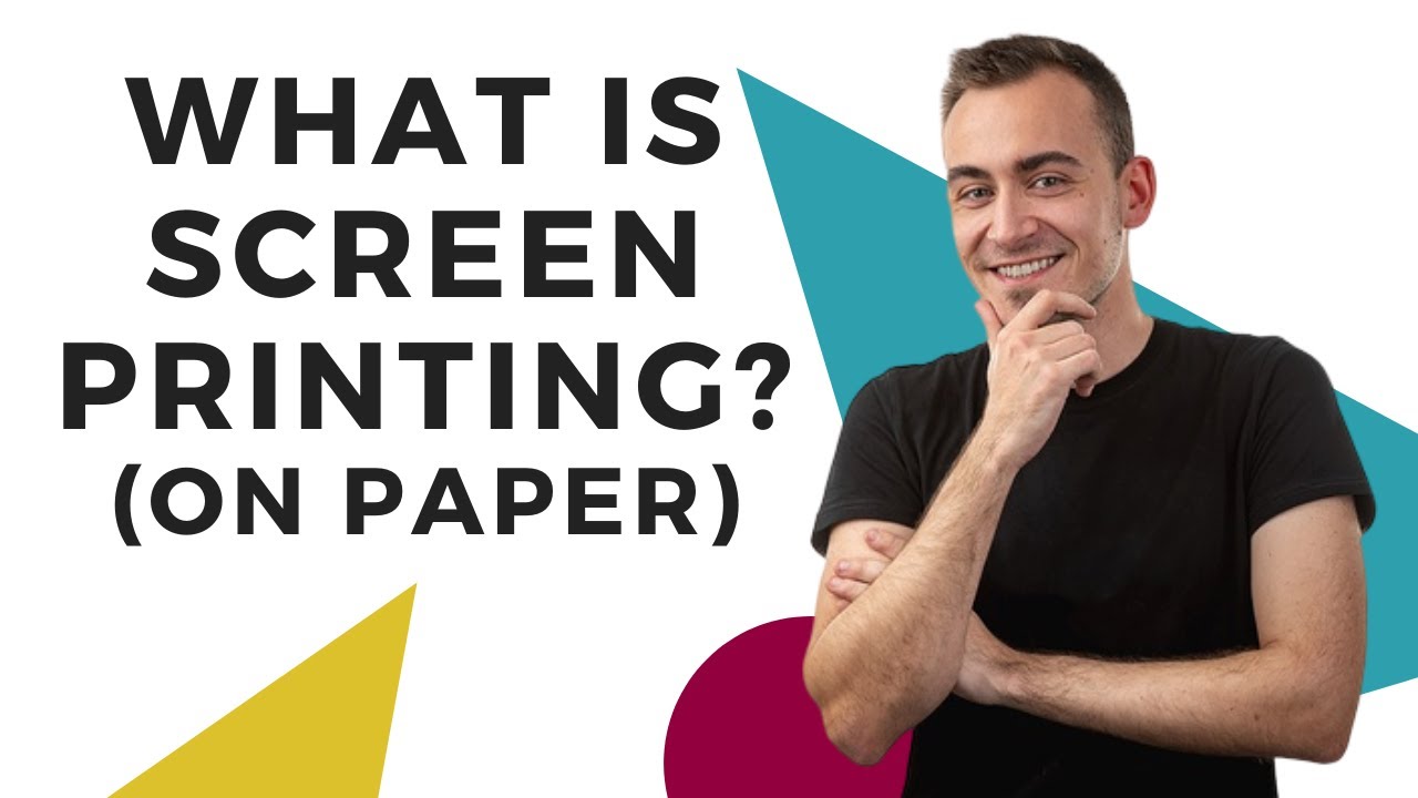 What Is Screen Printing On Paper YouTube What Is Screen Printing On Paper YouTube