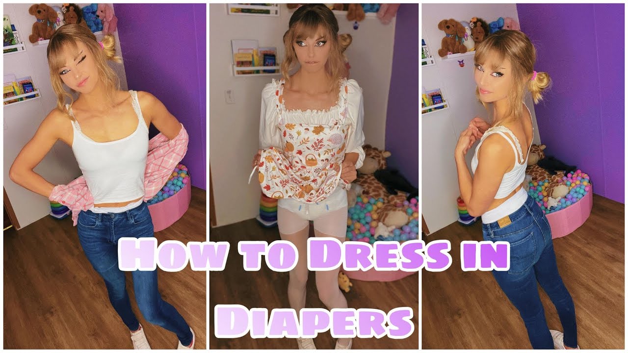 How to Dress in Diapers *discreetly* | TRY ON!! - YouTube