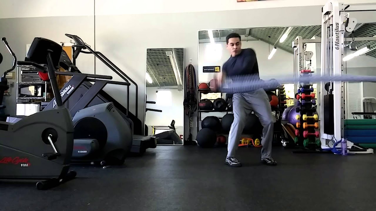 Lvl 2 Strength/Speed/Stamina...core rope rotations - YouTube