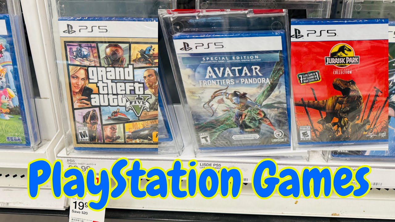Target PlayStation Games PS5 Games November 11 2024 - YouTube