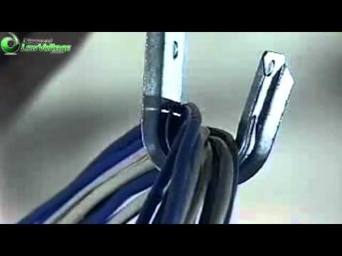J Hooks - Erico Caddy J Hooks for Cat5e|Cat6|Fiber Optic Cable - YouTube