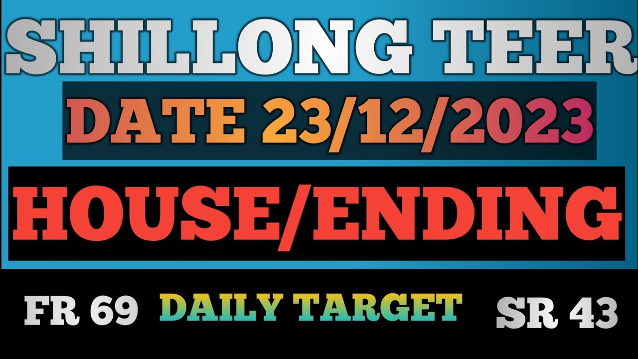 Shillong Teer Target# Khasi Hills Archery Sports Institute 23/12/2023 ...