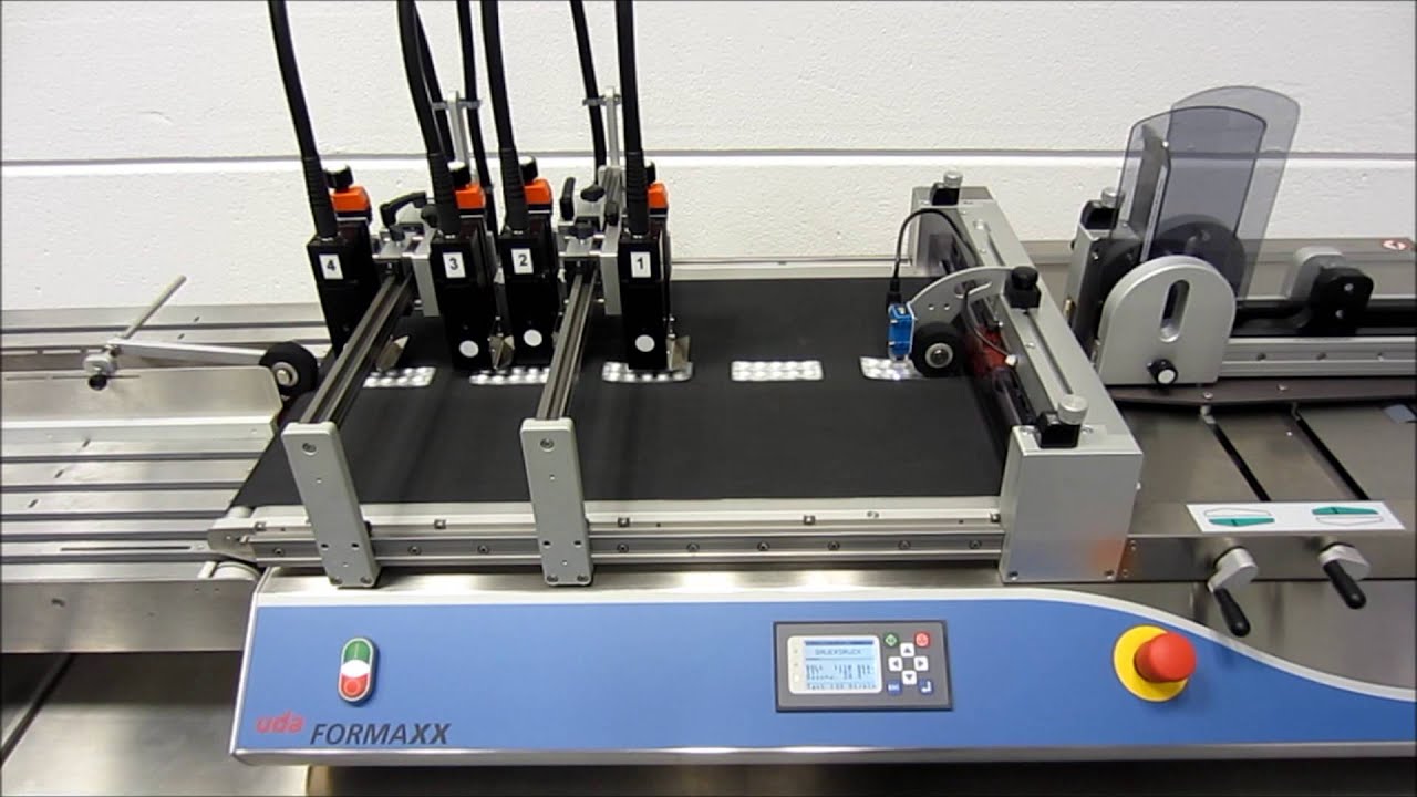 Offline coding for blister packs - YouTube