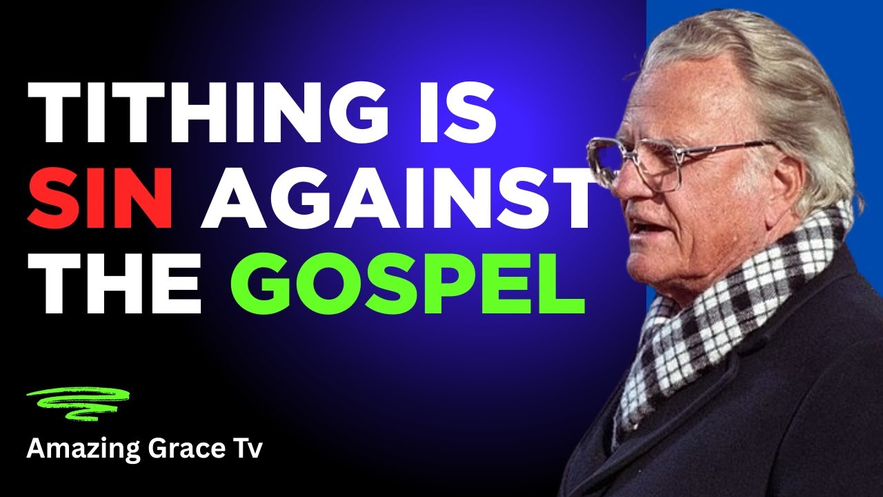 TITHING IS SIN AGAINST THE GOSPEL OF GRACE | CHRIST FINISHED IT AT THE ...