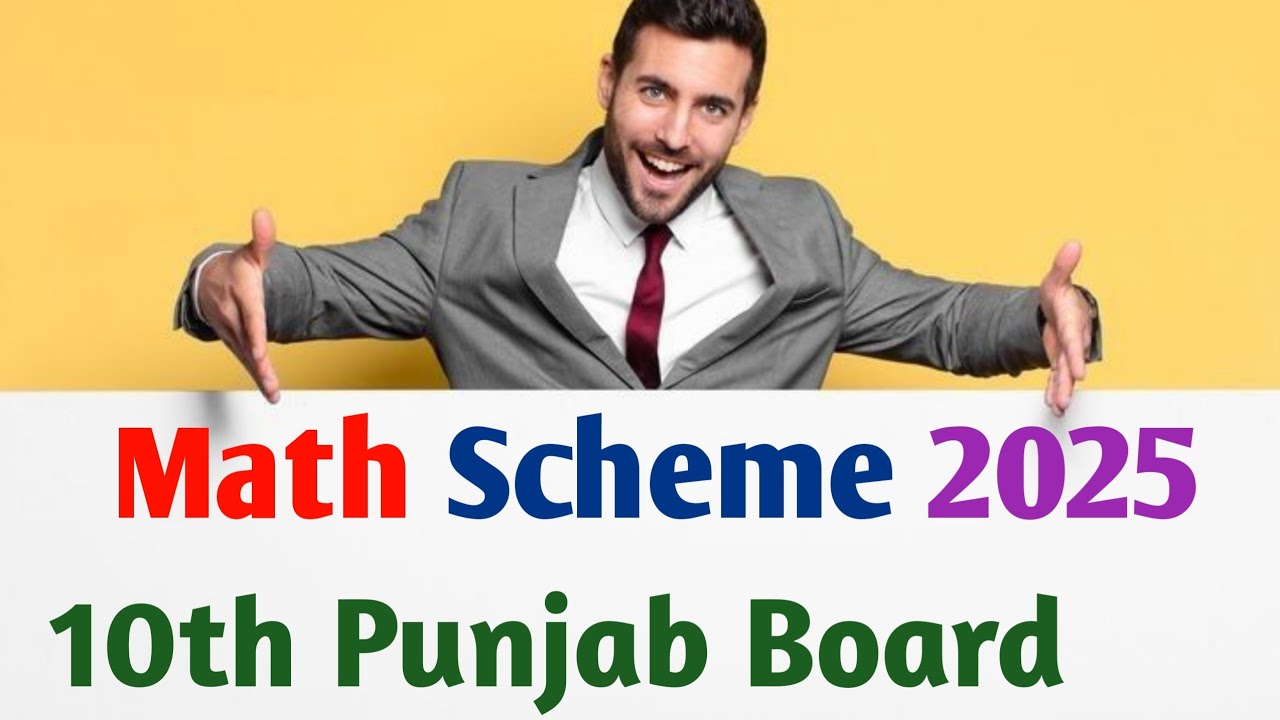 10th class math board scheme 2025 | 10/10th |Class |Math |board |paper ...