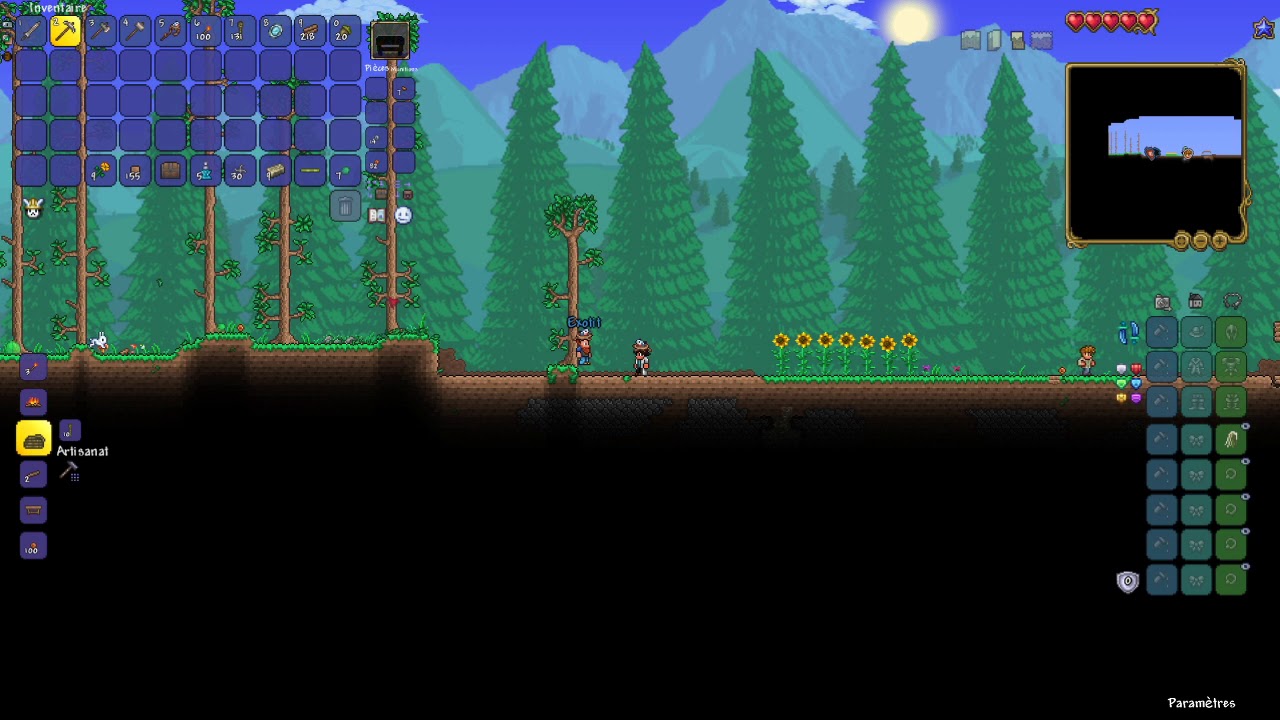 Une nouvelle journée... Mais pas un nouveau Exo ! Terraria - YouTube