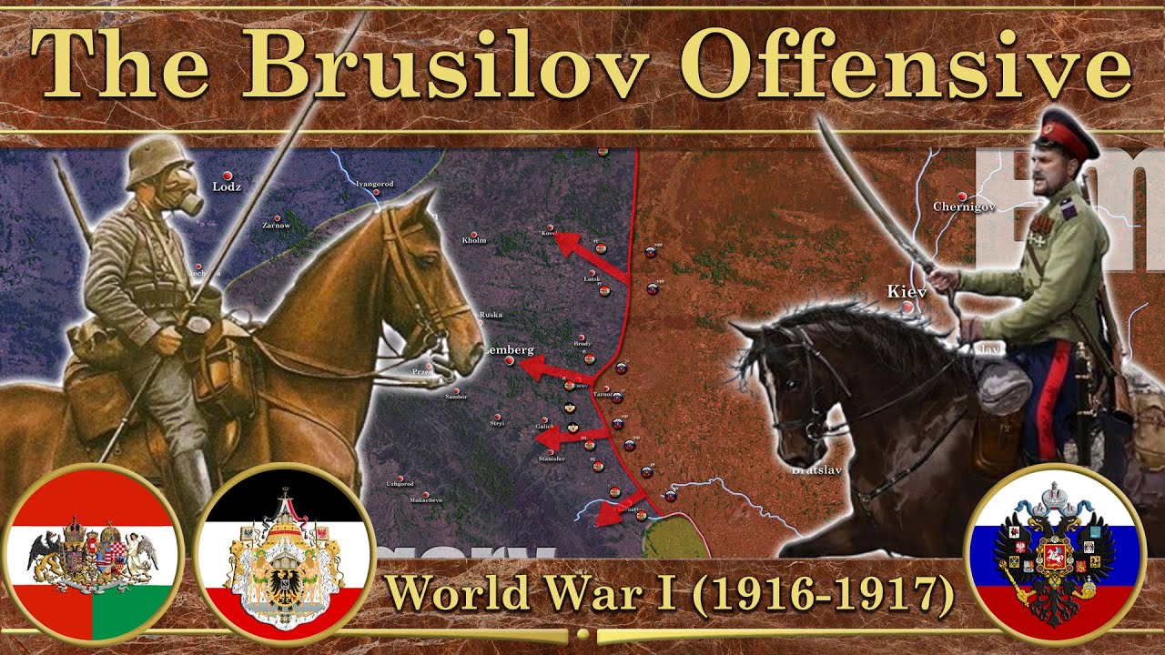 The Brusilov Offensive. World War I (1916-1917) - YouTube