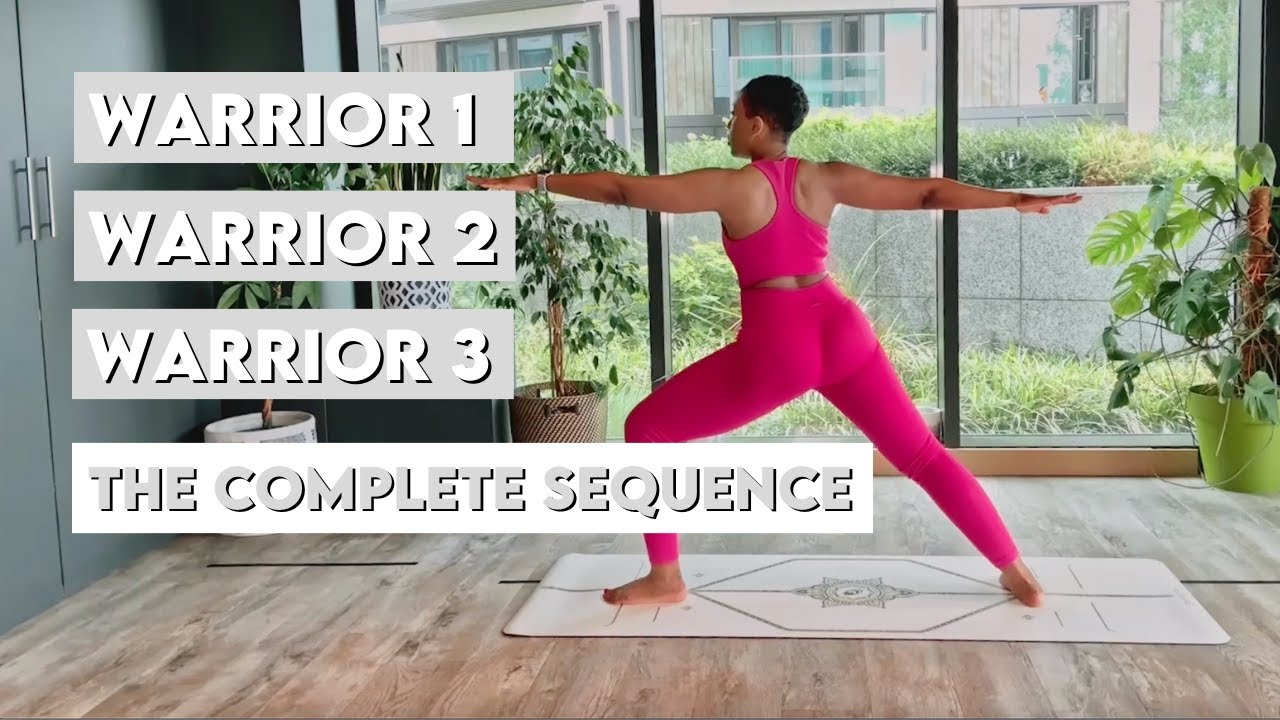 Warrior I, II, & III Pose | Quick Flow for Beginners - YouTube