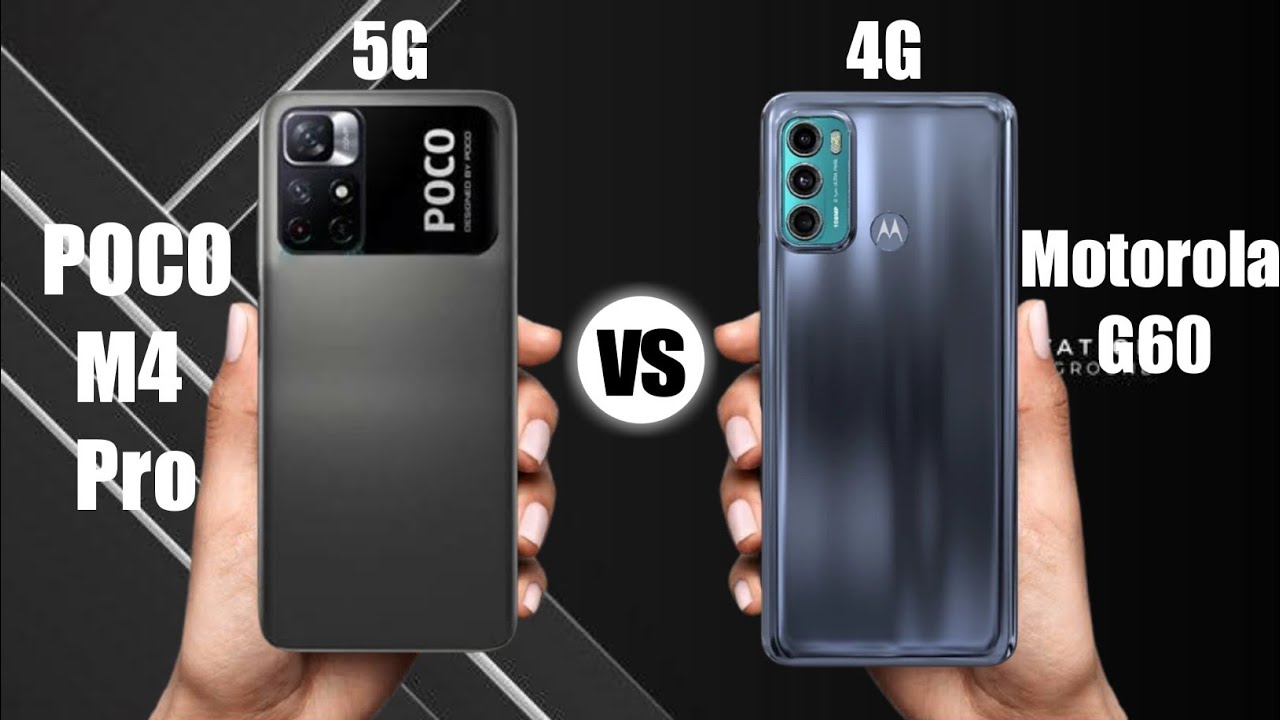 Poco M4 Pro 5G vs Motorola G60 - YouTube