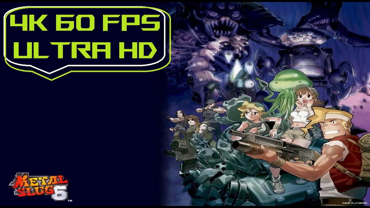 Metal Slug 6 [ 4K 60FPS UHD ] - HARD LEVEL 8 - Blind Playthrough ...