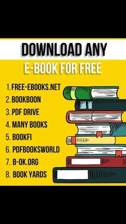 E-Book For Free Download any book - YouTube
