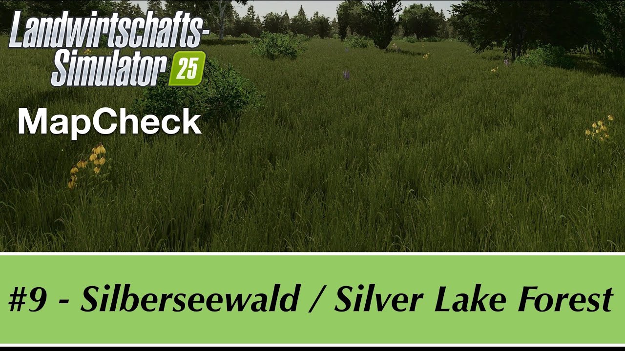 LS25 | MapCheck #9 - Silberseewald | Konsolen, deutsch - YouTube