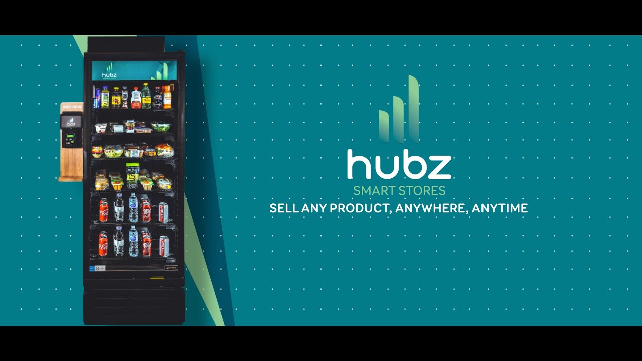 hubz Smart Cooler - the Next Step in Unattended Retail - YouTube