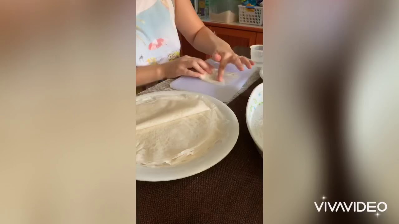 How to make turon ( mini turon recipe) - YouTube