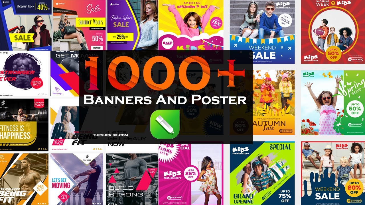 1000+ Pro Banners And Poster Templates Download In CDR Files |Sheri Sk ...
