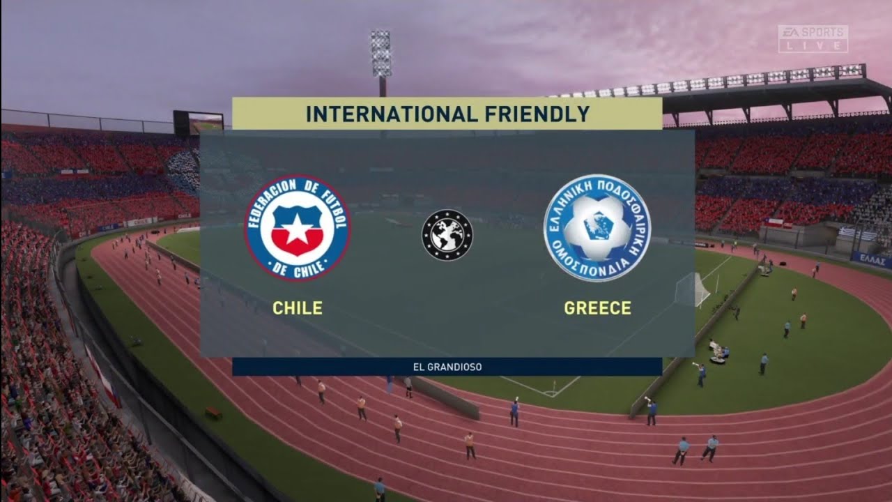 FIFA 21 | Chile vs Greece | International Friendly | Gameplay ⚽ 🎮 - YouTube