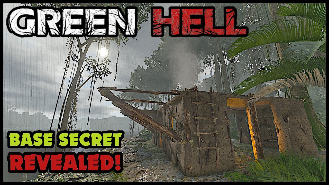 Green Hell HARDMODE Survival Tips | Base Secret Revealed on Day 10 ...