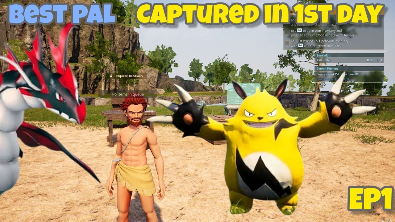 BEST PAL CAPTURED IN 1ST DAY OF PALWORLD | MOHABBAT GAMING - YouTube