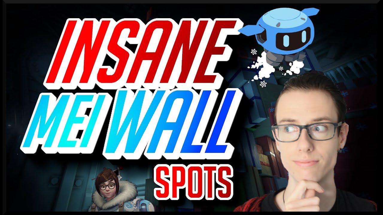 INSANE Mei Wall Spots - An Overwatch Guide - YouTube
