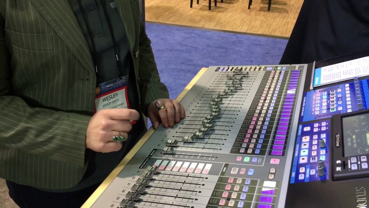 Presonus StudioLive Series III Mixer at NAMM 2017 - YouTube