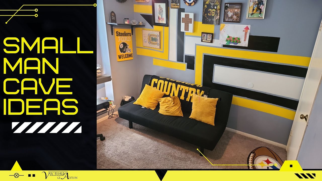 DIY - Small Man Cave Ideas that Maximizes Manliness - YouTube