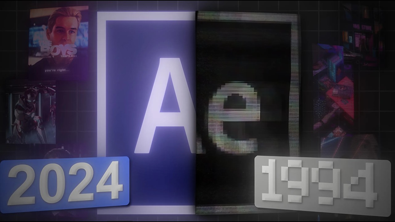 I tried to make an Edit on the OLDEST Version of After Effects... - YouTube