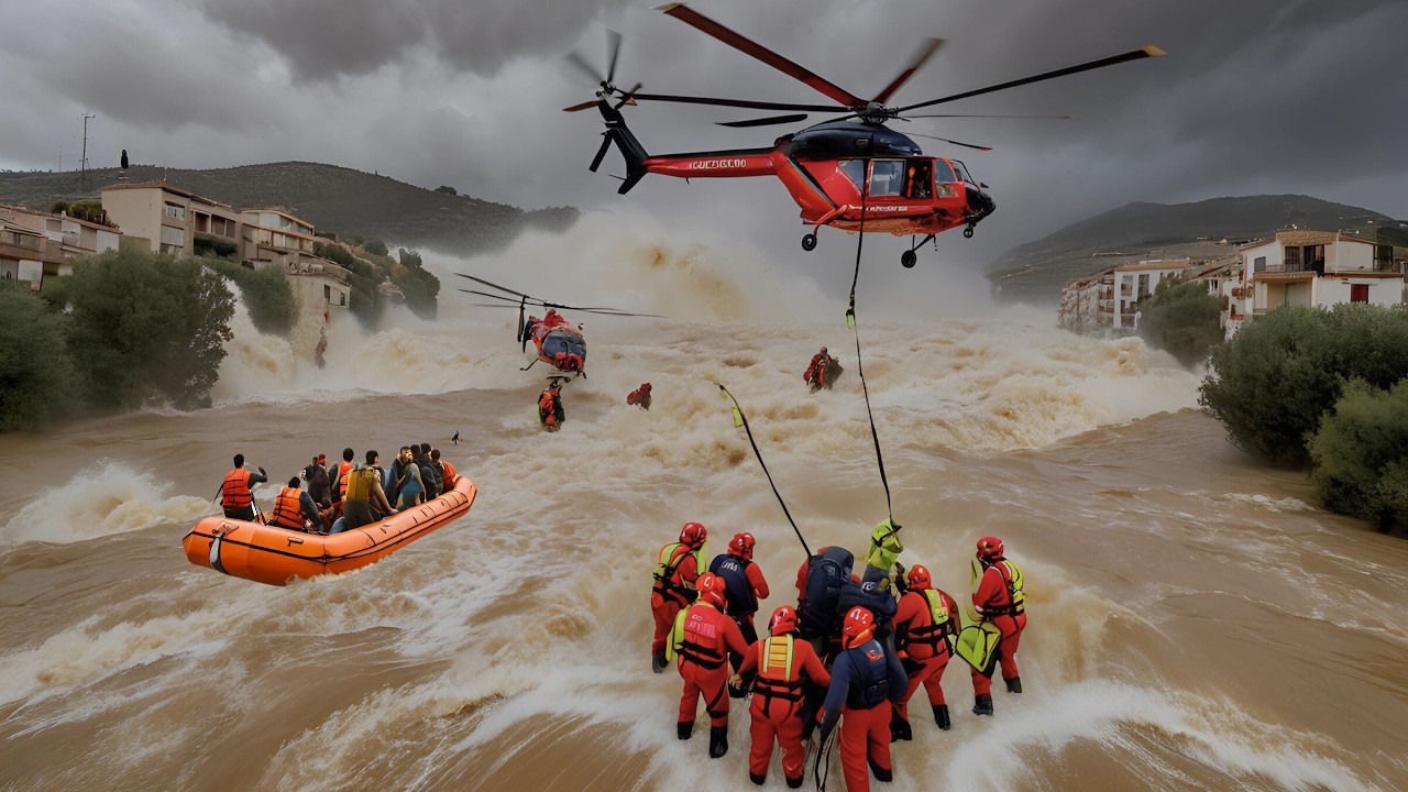 Mass destruction in Spain! The flood destroyed Cadaqués! - YouTube