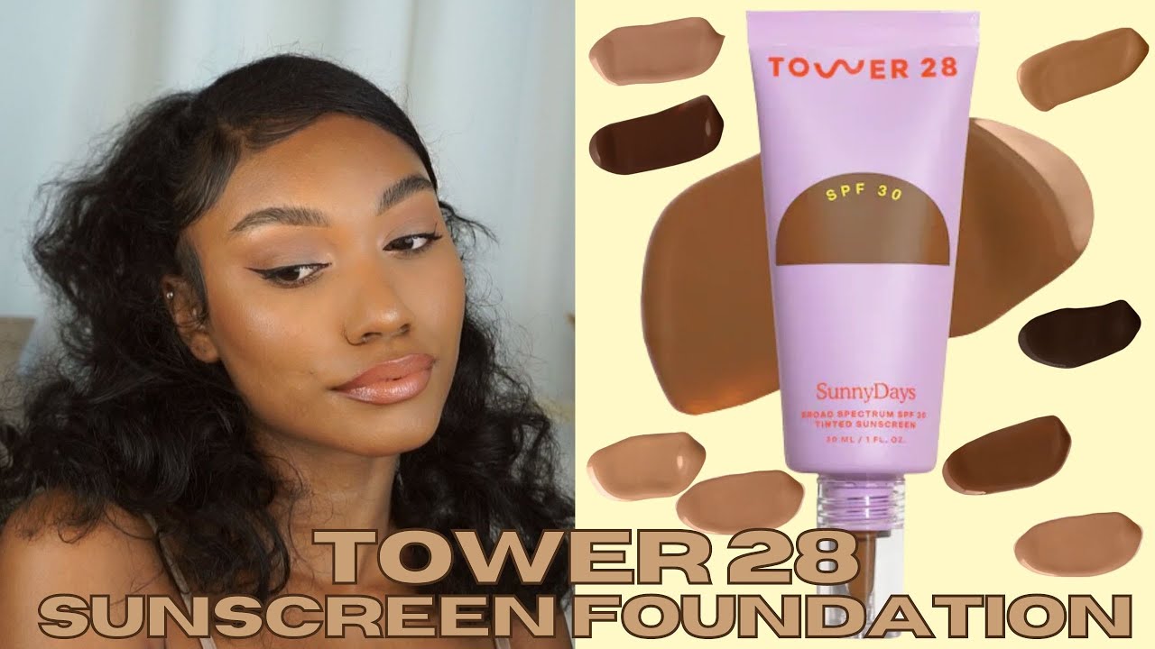Tower 28 SunnyDays Sunscreen Foundation Review | Tinted Sunscreen for ...