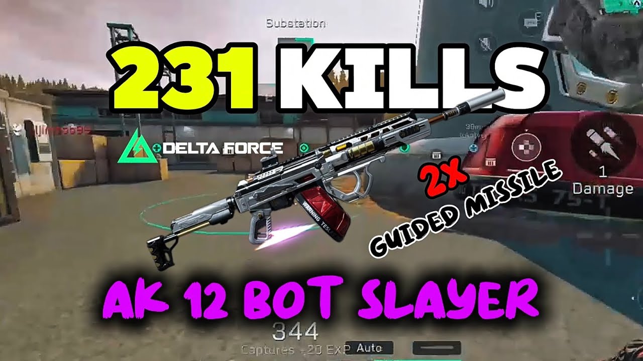 231 KILLS AK 12 MOBILE GAMEPLAY!!! GARENA DELTA FORCE ID - YouTube