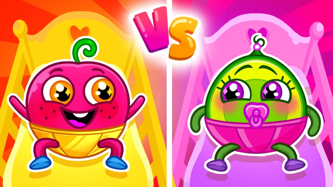 Pink Baby VS Golden Baby Challenge || Funny Stories for Kids by Pit ...