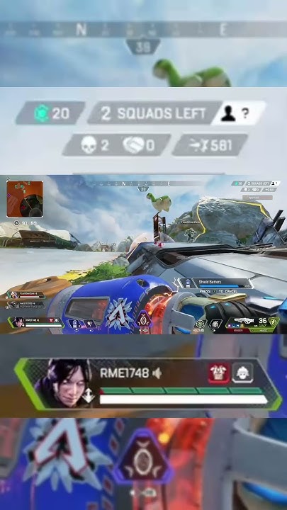 When you’ve been messing around all game and hit a Kraber Shot #apexlegend #apex #capcut # ...