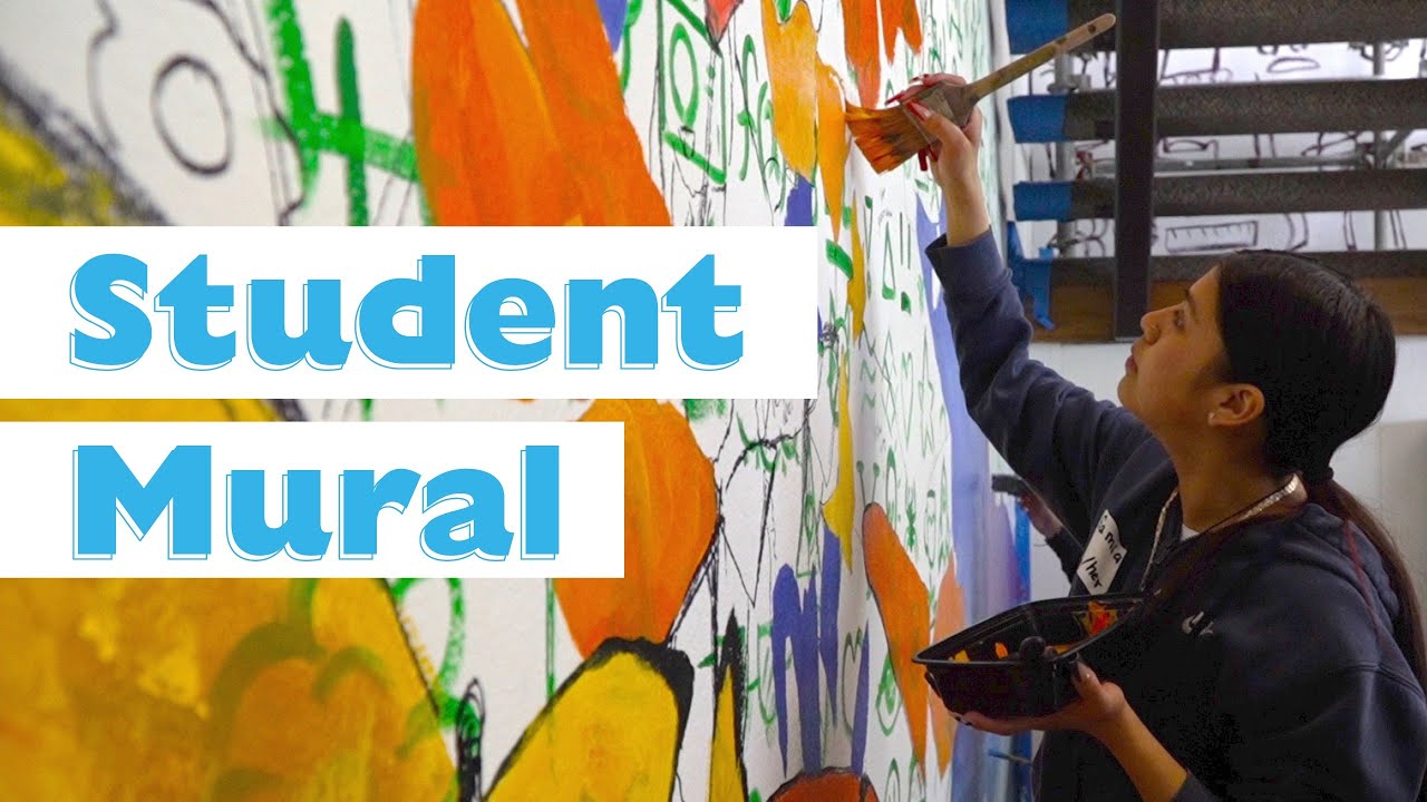 Student Mural Project - YouTube