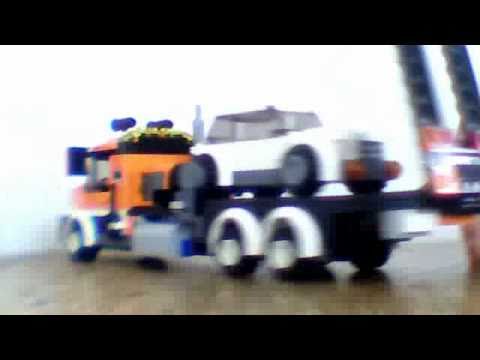 lego car hauler truck - YouTube