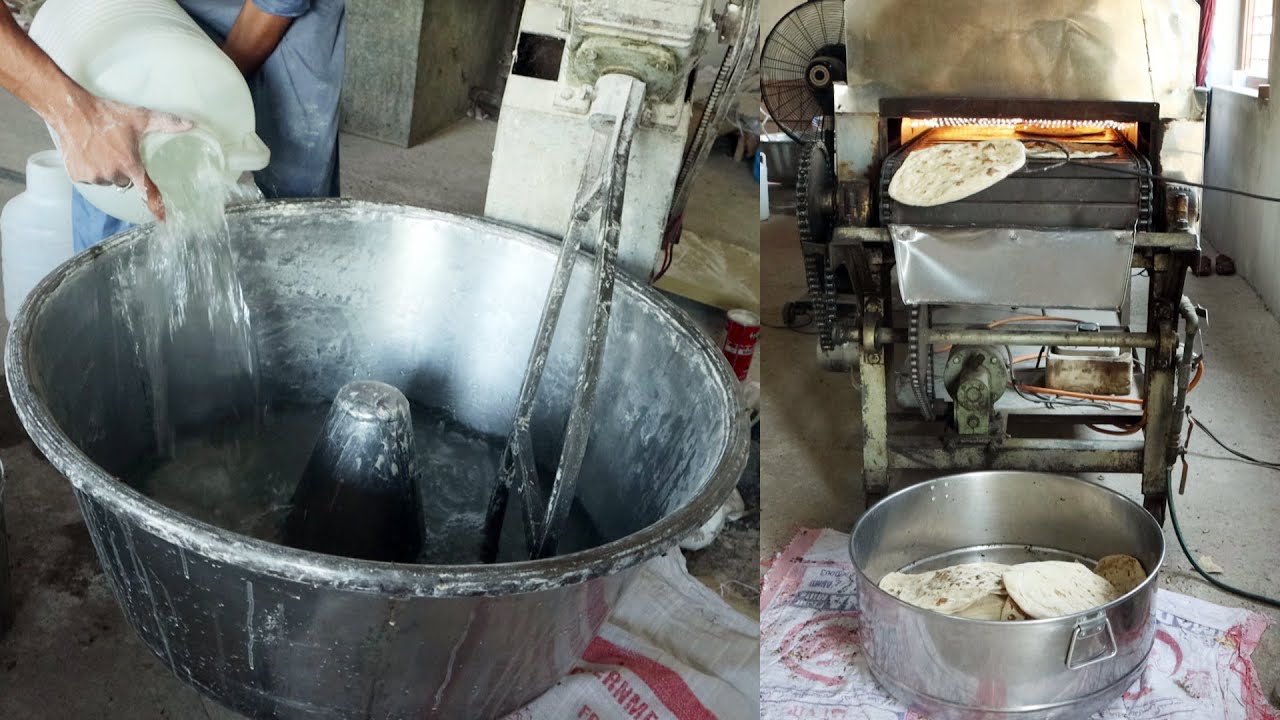 Automatic Bread Making Plant ( Roti Making Machine ) In Pakistan ...