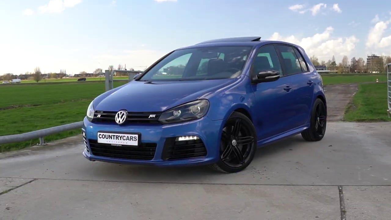 Volkswagen Golf 6 R ABT test by Sem Meijer - YouTube