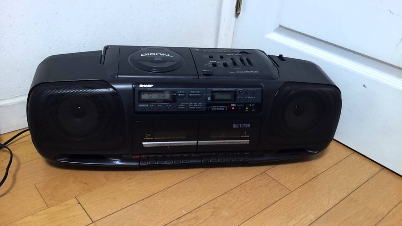 SHARP QT-50CD - YouTube