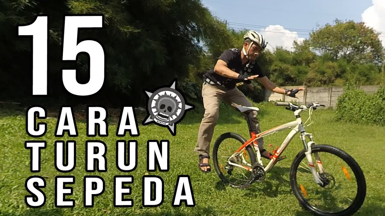 15 Cara Unik Turun Sepeda #ParodiSepedaan - YouTube