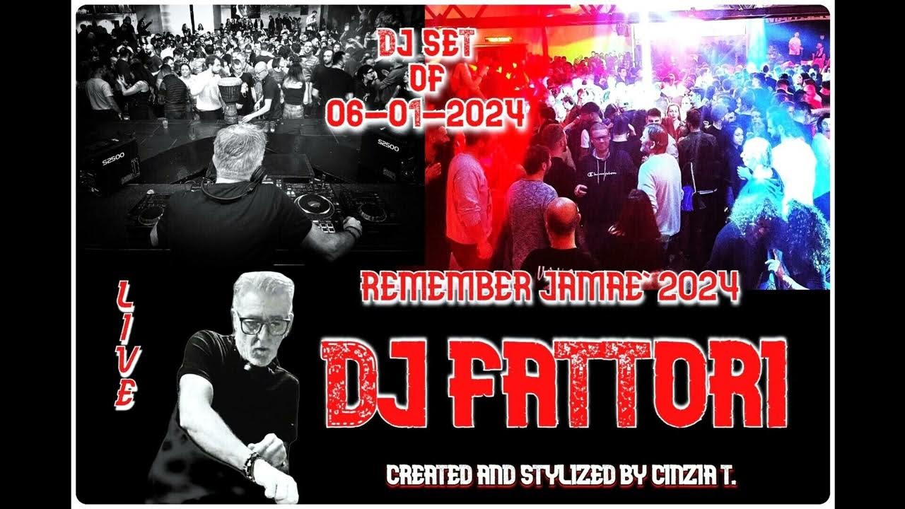 DJ FABRIZIO FATTORI@REMEMBER JAMAE' 2024 - DJ SET LIVE OF 06-01-2024 (VIDEO BY CINZIA T) - YouTube
