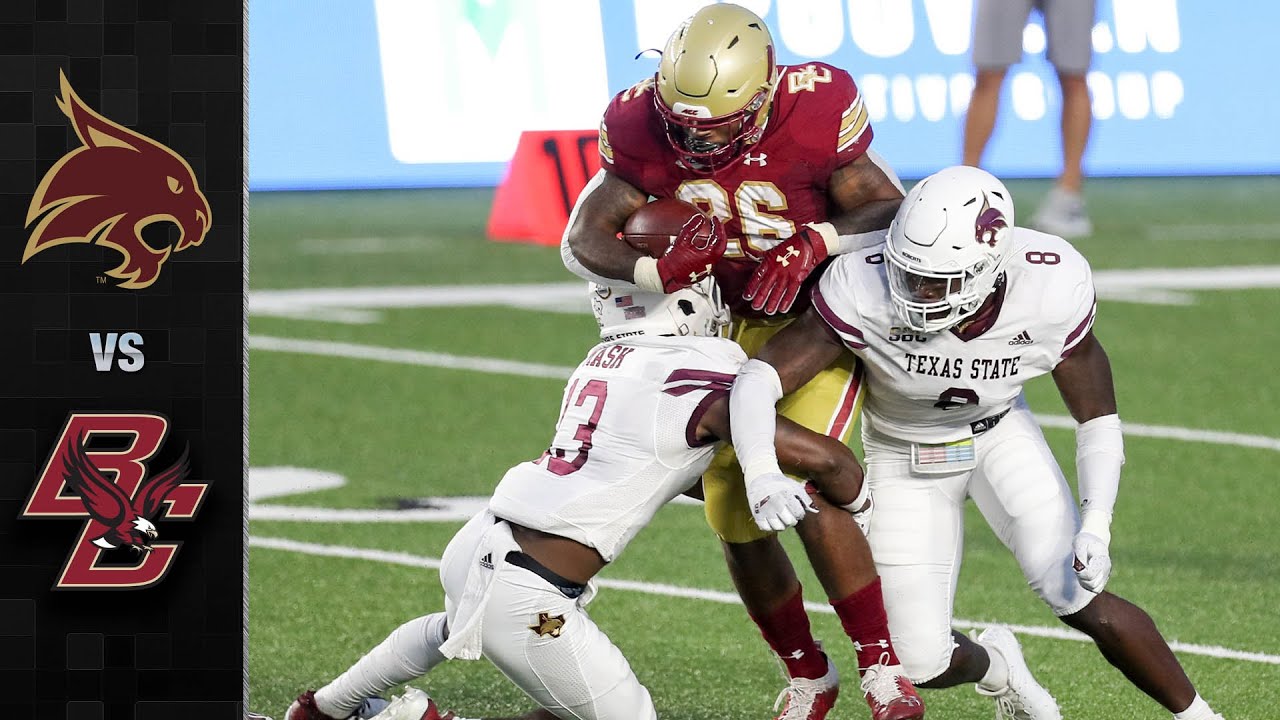 Texas State vs. Boston College Football Highlights (2020) - YouTube