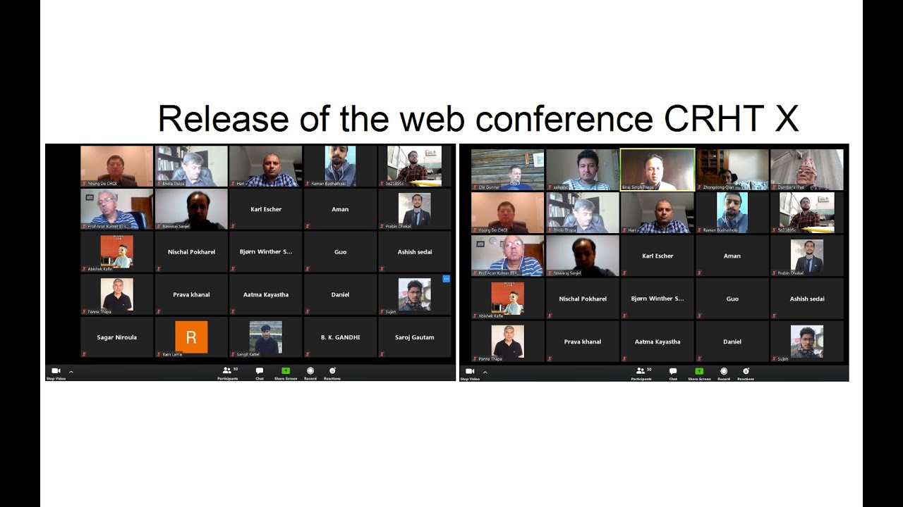 CRHTX-Web Release of CRHT X - YouTube