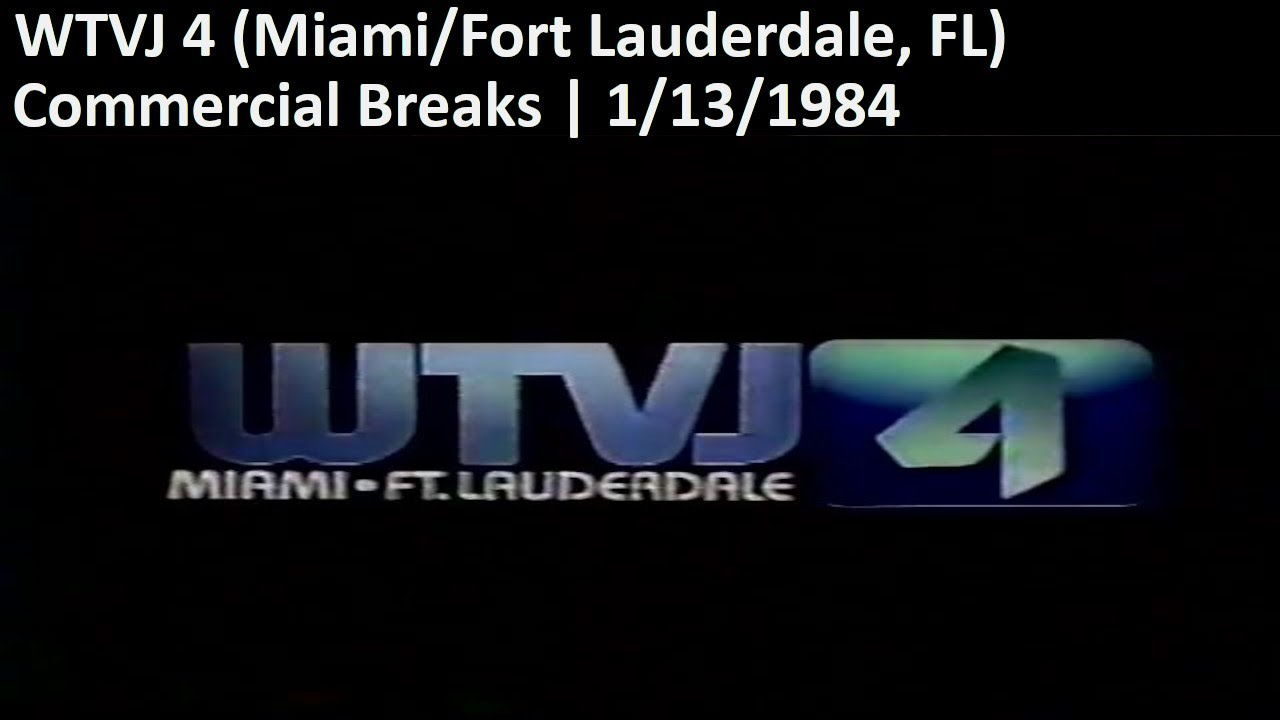 WTVJ 4 (CBS) Commercial Breaks | 1/13/1984 - YouTube