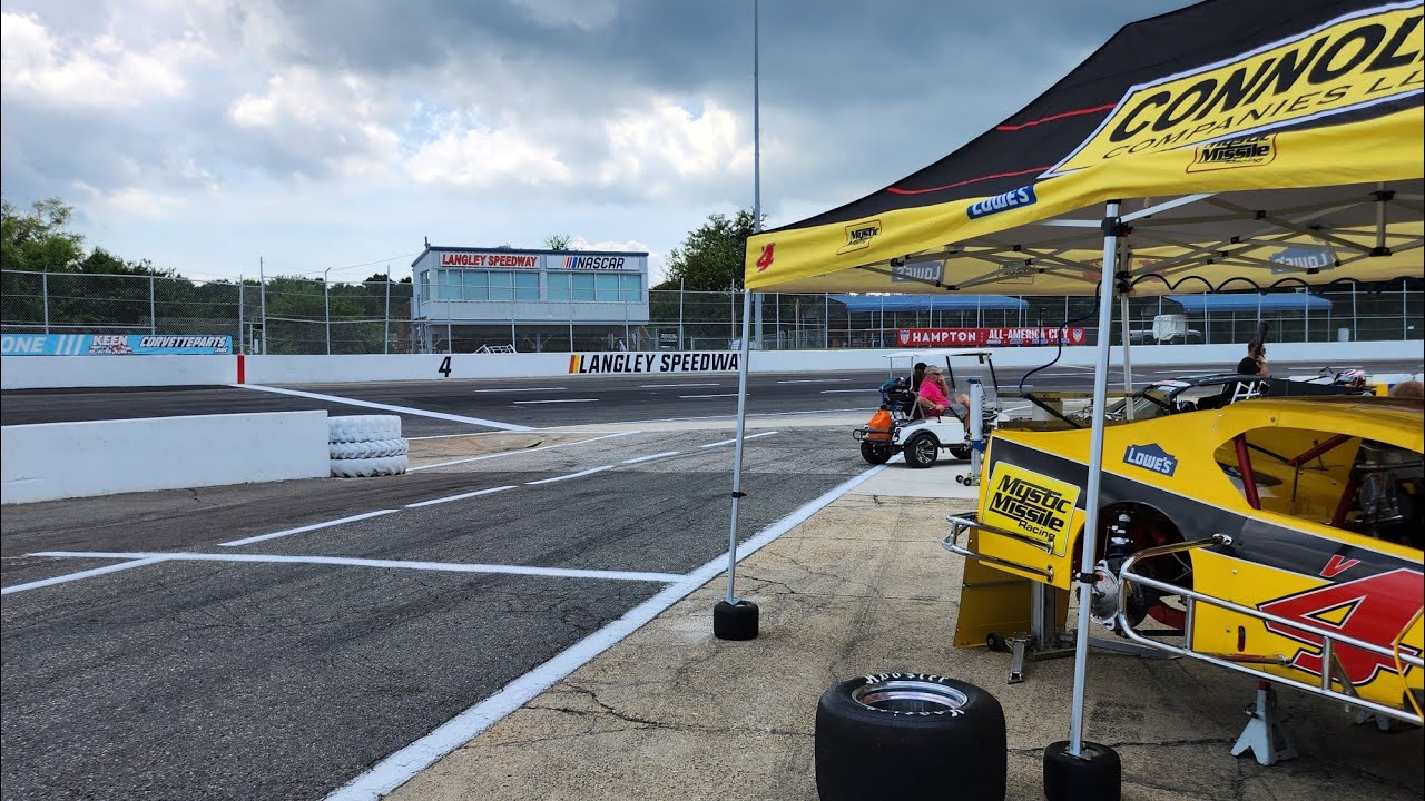 At The Track at Langley Speedway for the NASCAR Whelen Modified Tour ...
