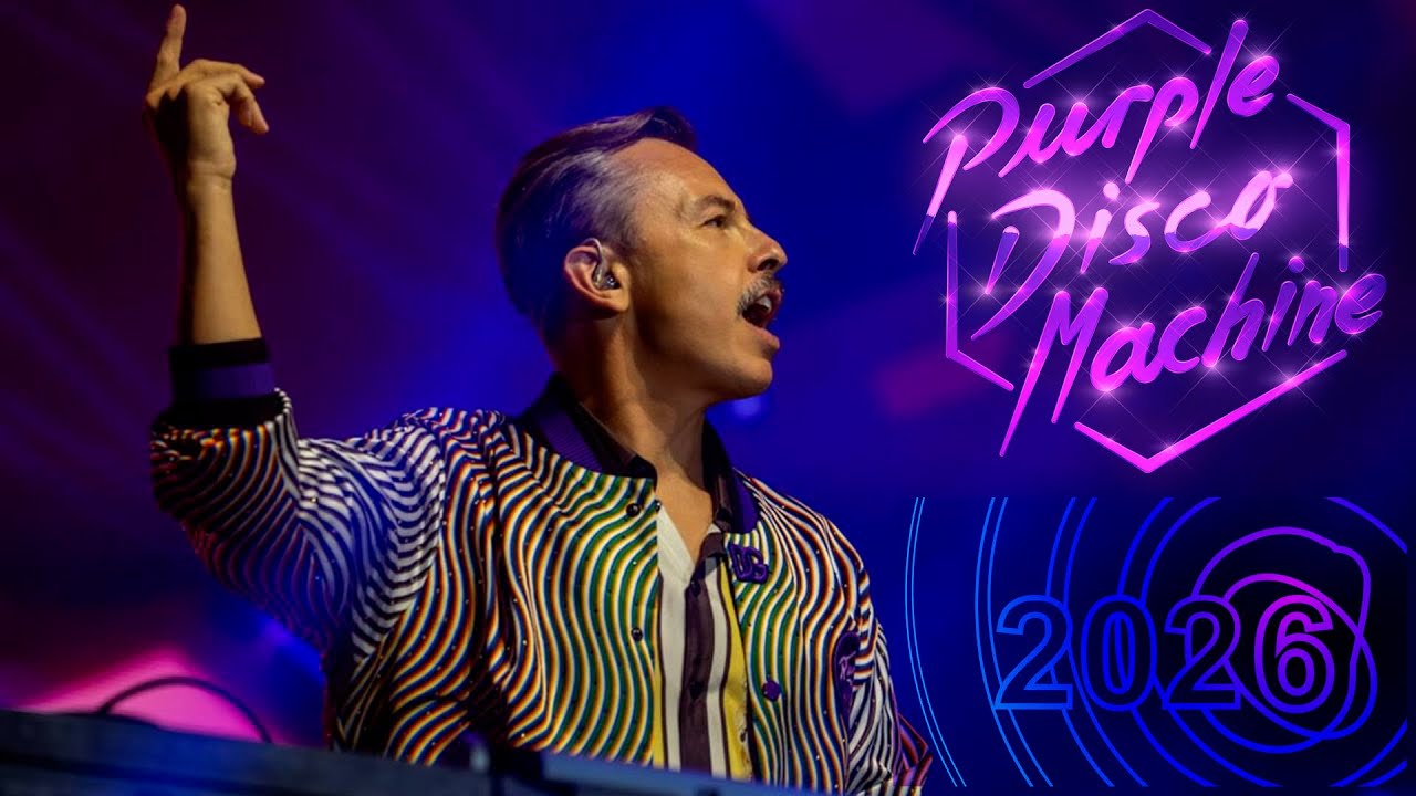 Purple Disco Machine 2026 (best songs & remixes) DJ Set Live 75 Beats ...