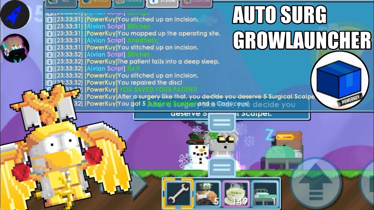 AUTO SURG GROWTOPIA FOR GROWLAUNCHER - YouTube