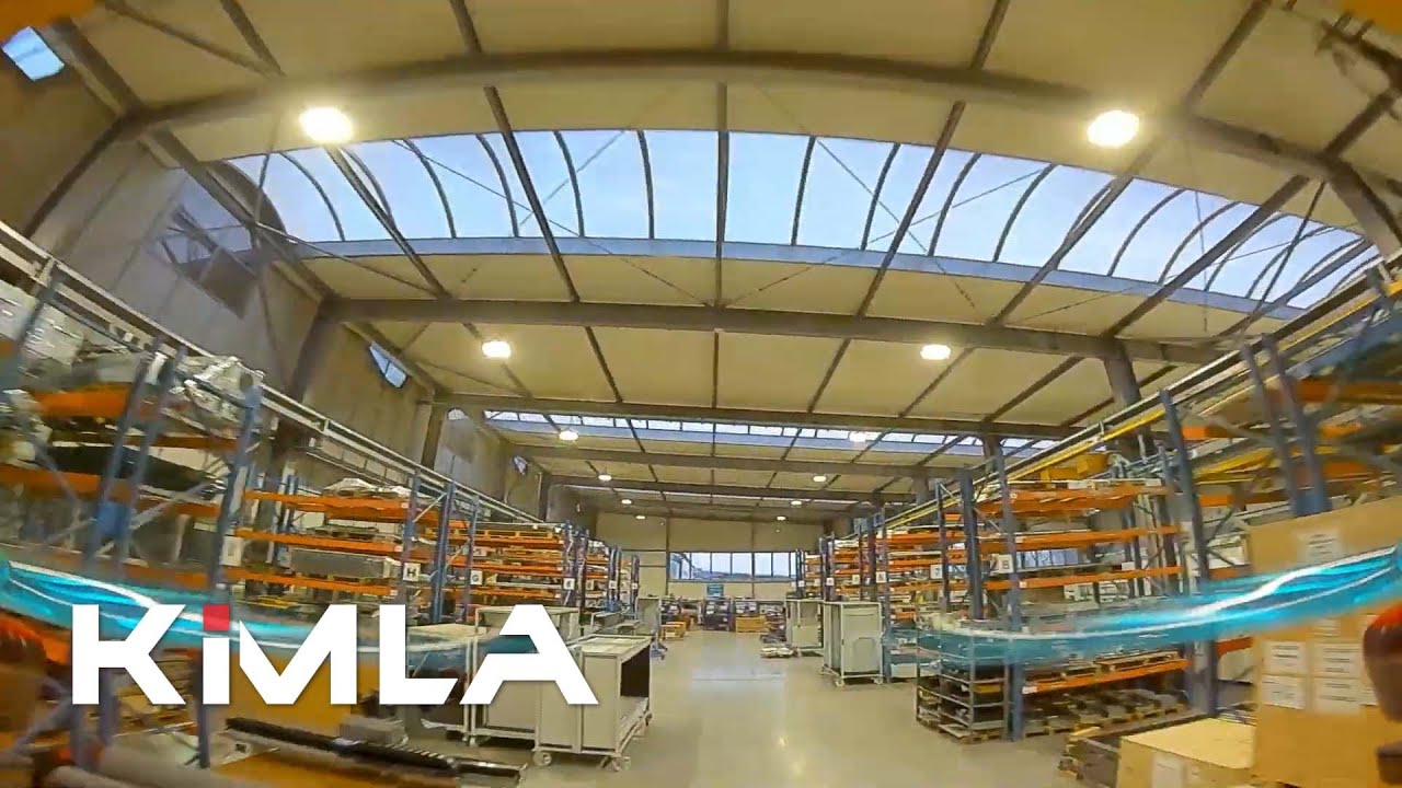 Drone Tour of the KIMLA CNC factory - YouTube