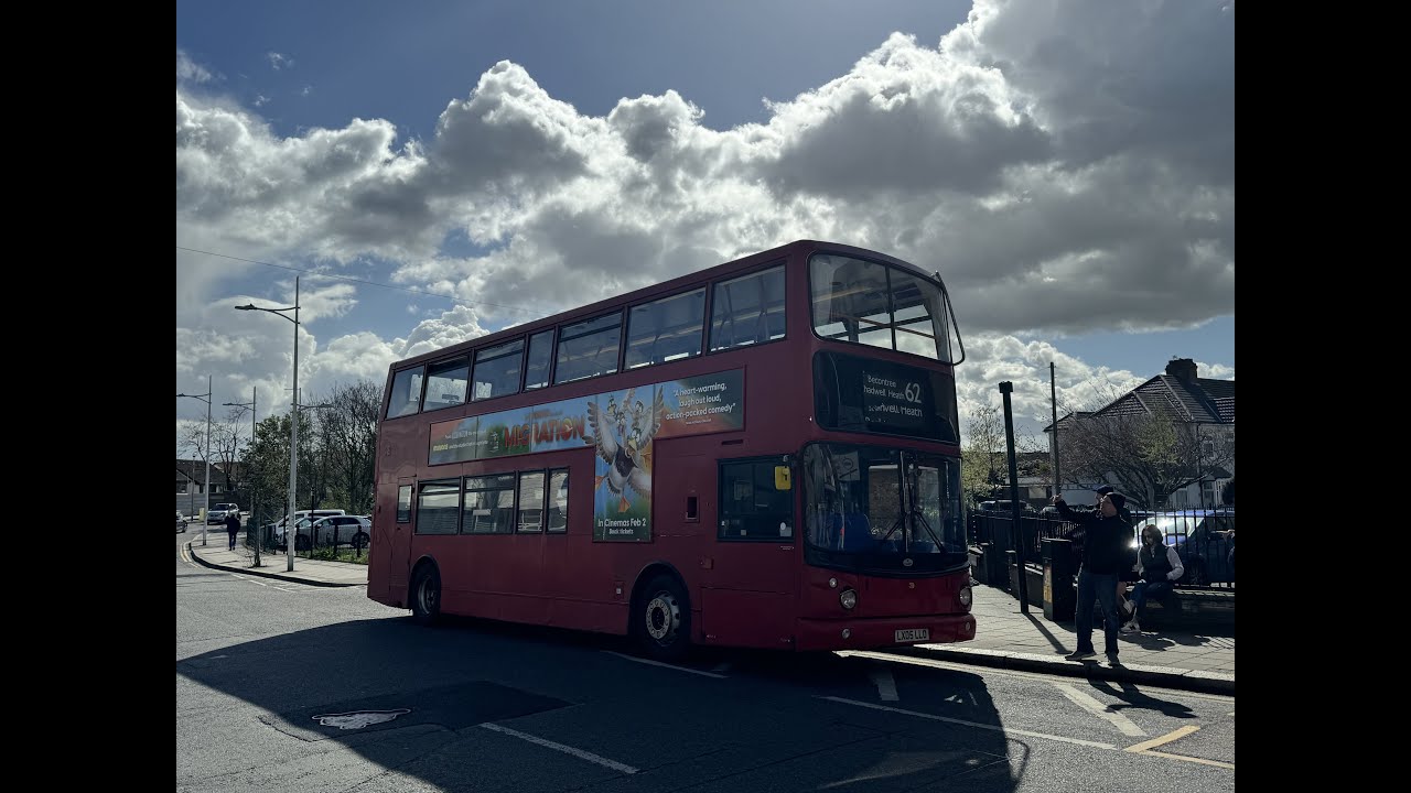Journey on 18453 (LX05 LLO)@ London Bus Route 62 (Rt. 62 & 145 Heritage ...