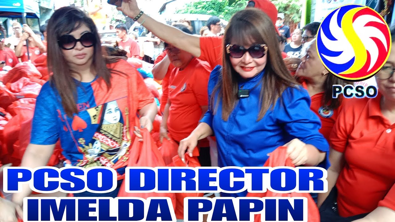 PCSO DIRECTOR IMELDA PAPIN NAMIGAY NG TULONG SA MGA SINALANTA NG BAGYO ...