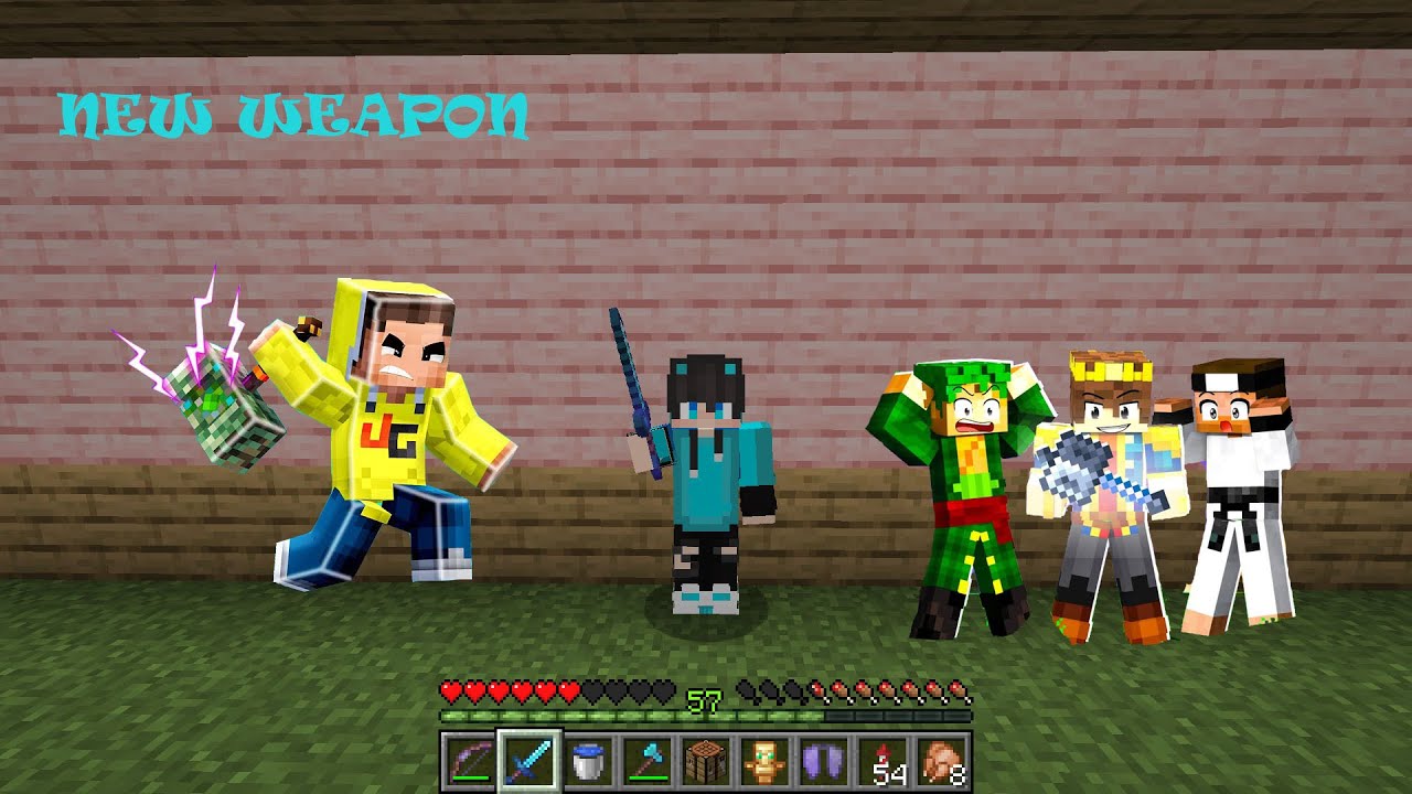 THE MOST POWERFUL WEAPON IN MINECRAFT. #minecraft #gamerfleet # ...