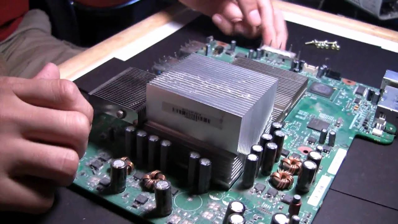 X Clamp Fix - RROD Repair Guide Part 2: Removing The X Clamps - YouTube